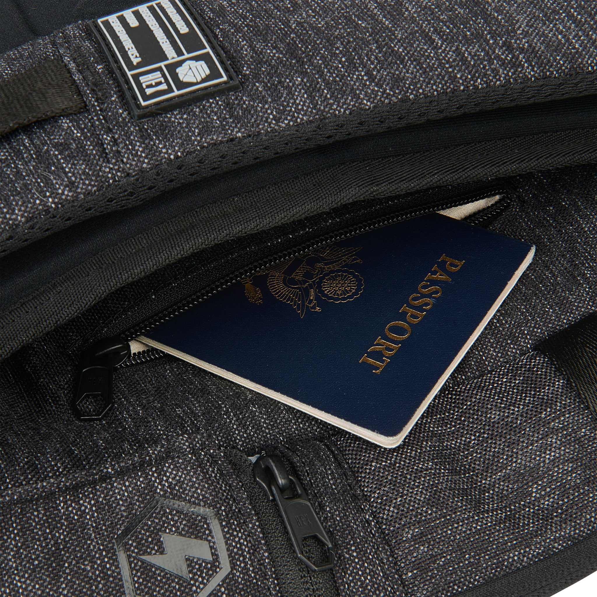 Technical Backpack Gunmetal Woven V2 | Hex Brand - HEX