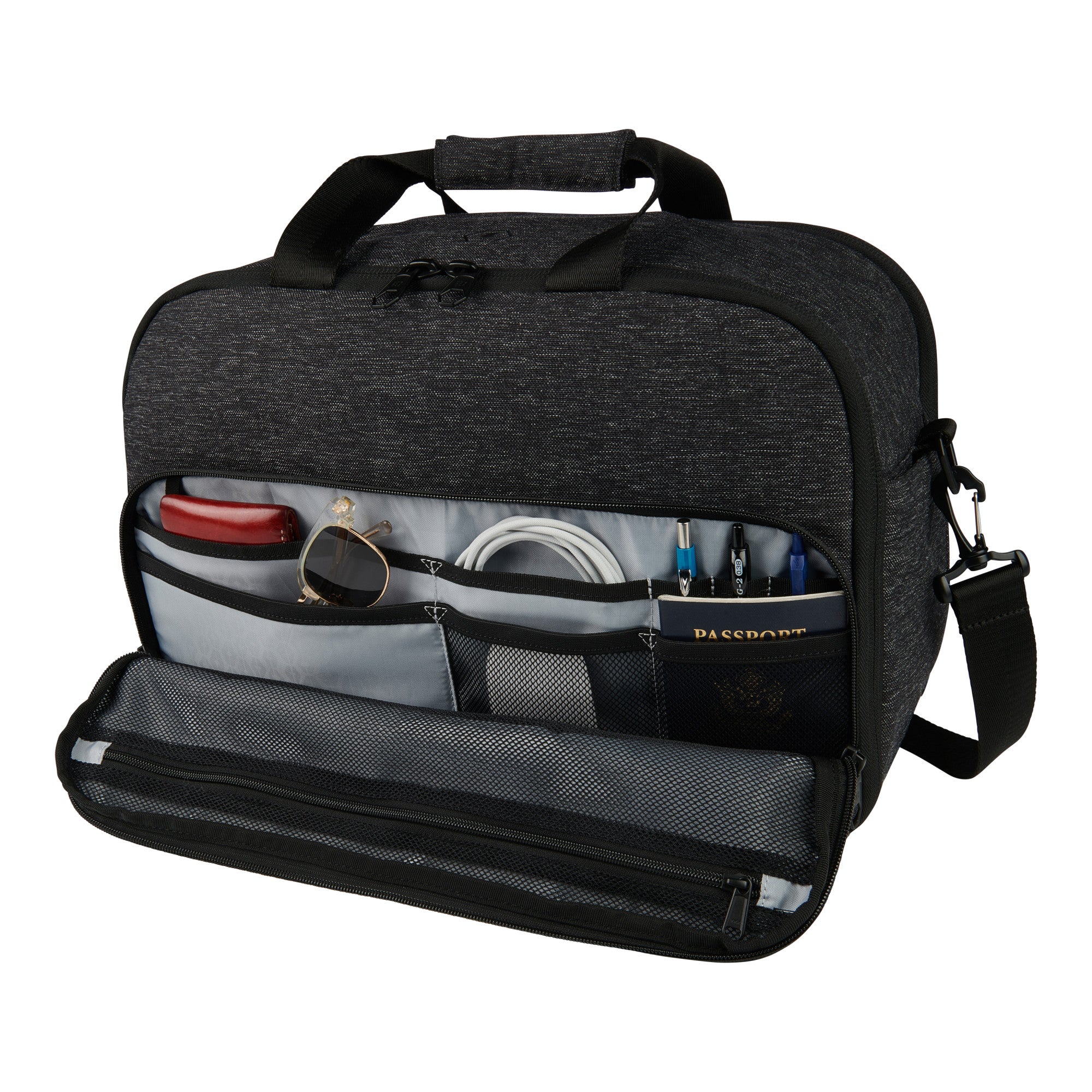 Technical Duffel Bag Gunmetal Woven V2 | Hex Brand - HEX
